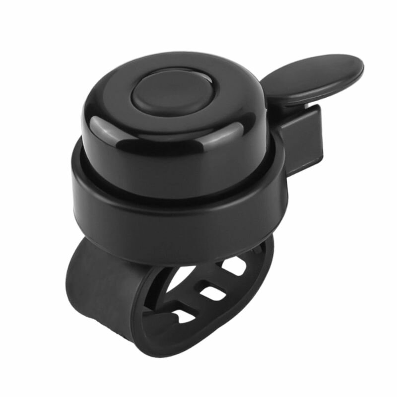 Детский велозвонок громкий черный (1 шт.)