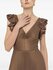 Платье Nissa Ruffled pleated midi dress, размер 46