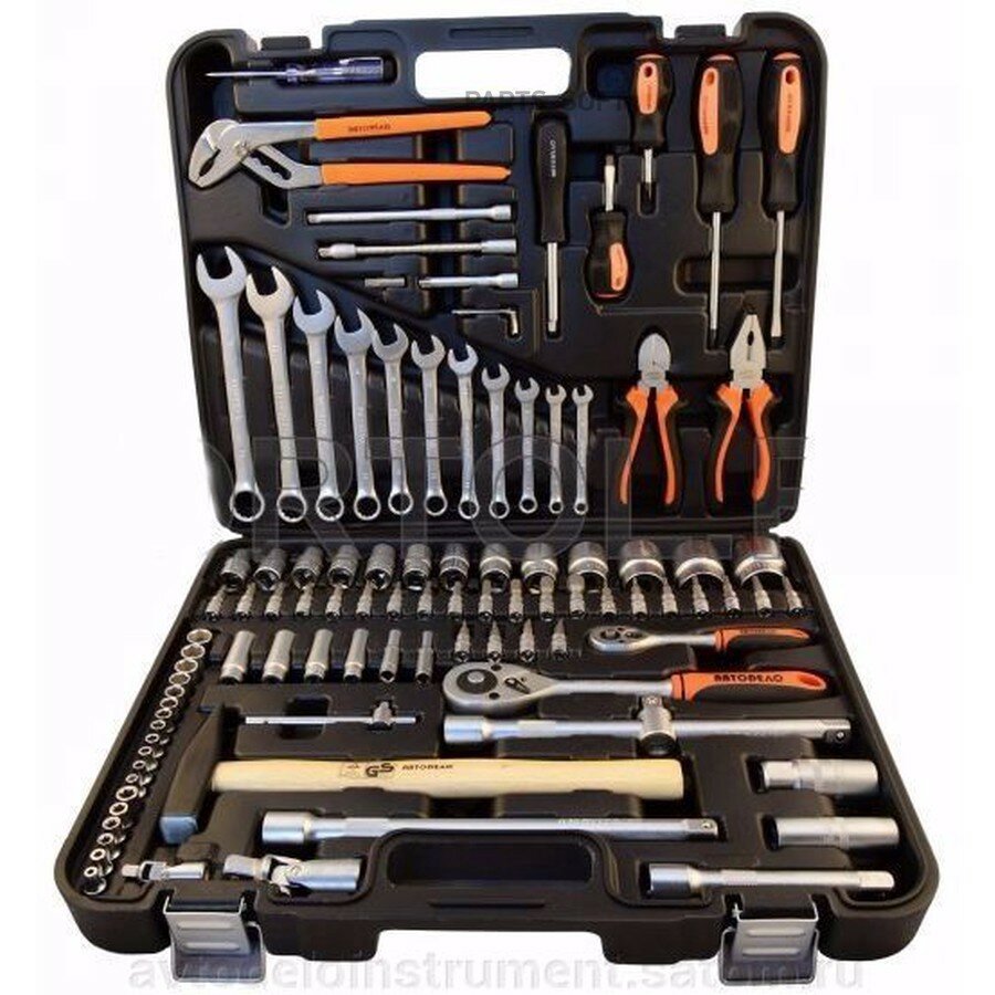 Набор инструментов (101 предмет) "АвтоDело" (1/4", 1/2") автодело 39899 | цена за 1 шт