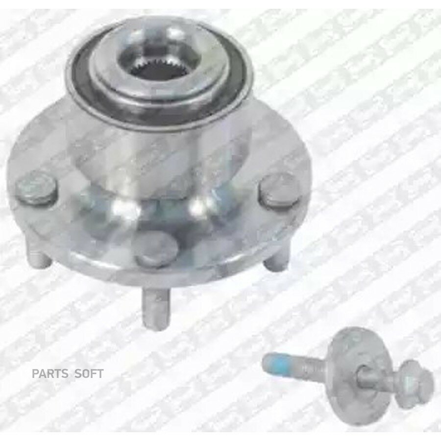 Ступичный узел Ford Focus 04-11 / Mondeo 03-10 (ABS/ Справа=Слева/ Спереди) NTN-SNR R15262 | цена за 1 шт