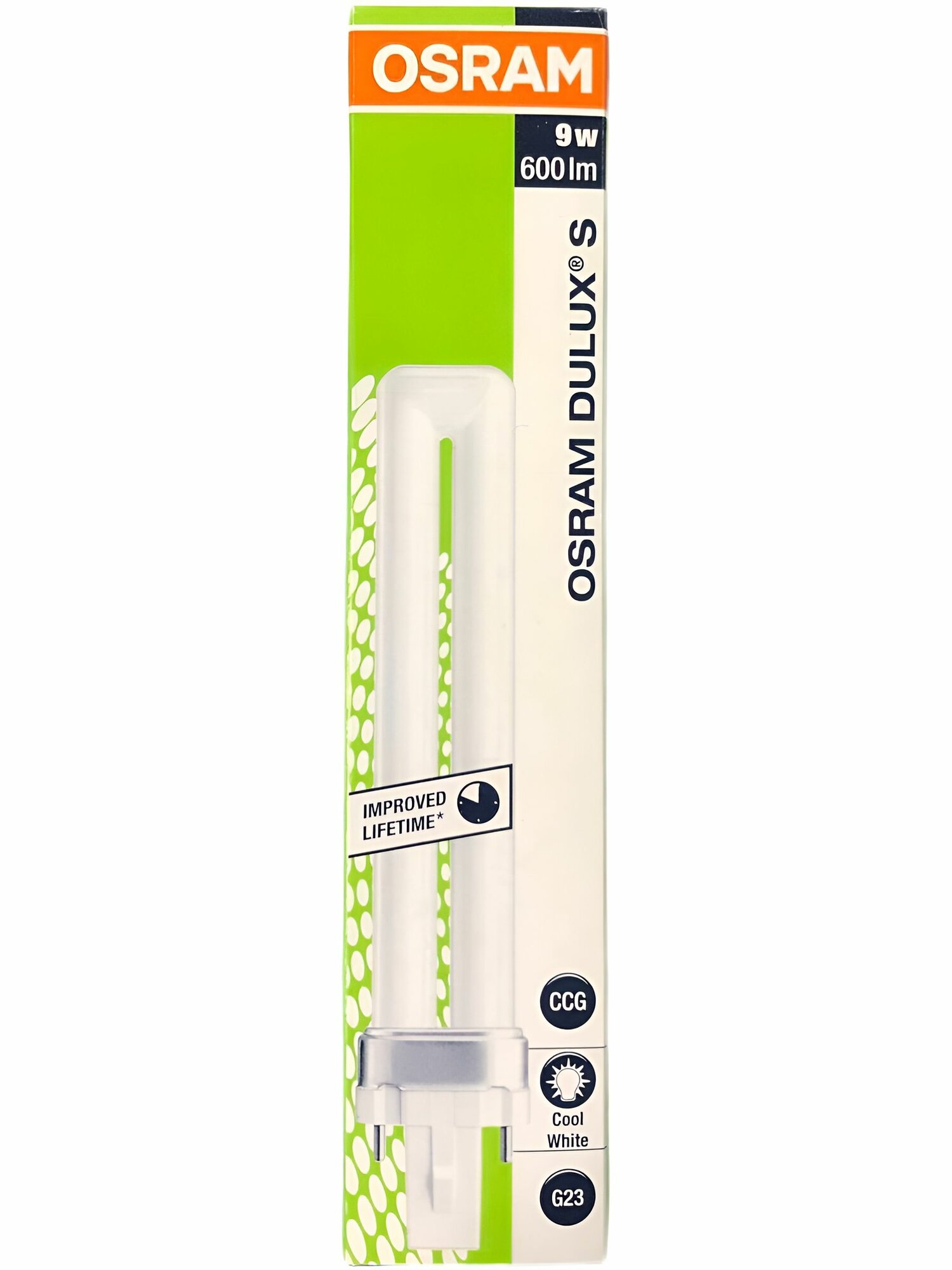 Лампа Osram DuluxS G23 9W/840 белого дневного света