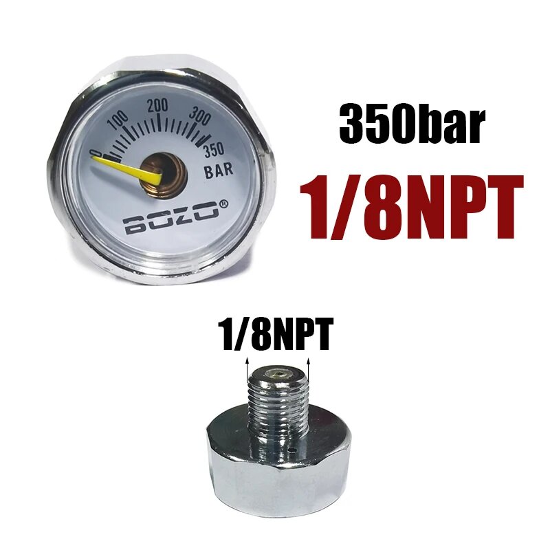 Манометр Mini Gauge 350bar- NPT