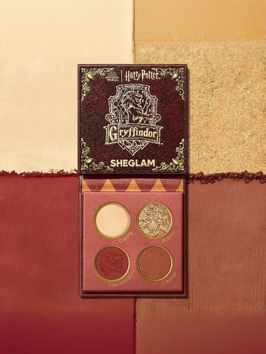 Тени для глаз Harry Potter X SHEGLAM-Griffindor-red