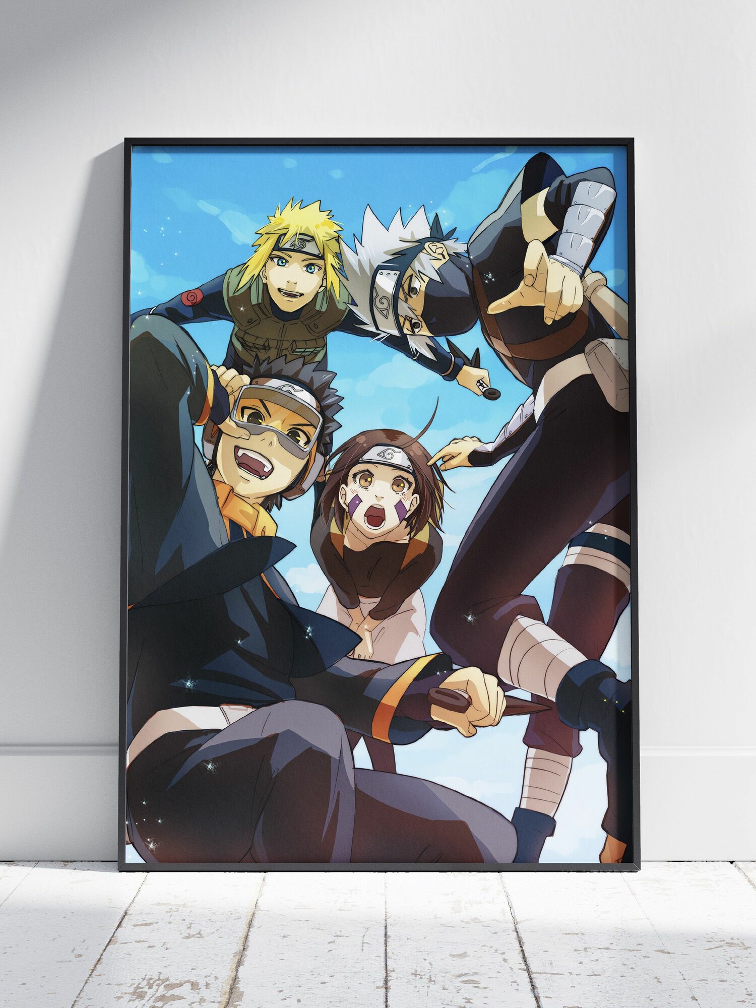 Плакат на стену для интерьера Наруто Ураганные Хроники (Naruto 15) - Постер по аниме и японской анимации формата A4 (21x30 см)