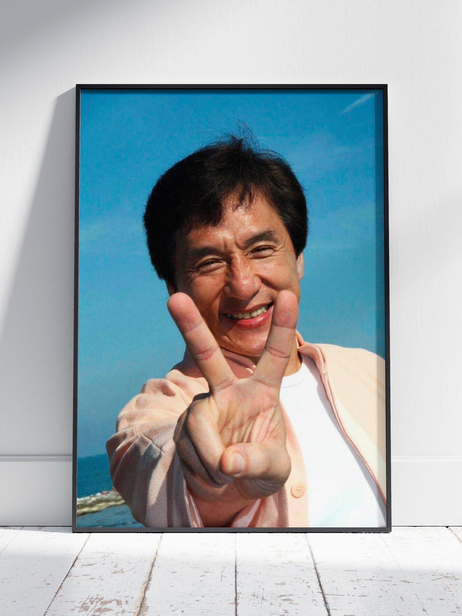 Плакат на стену для интерьера Джеки Чан (Jackie Chan 43) - Постер по актеру фильма, кино, сериала формата A4 (21x30 см)