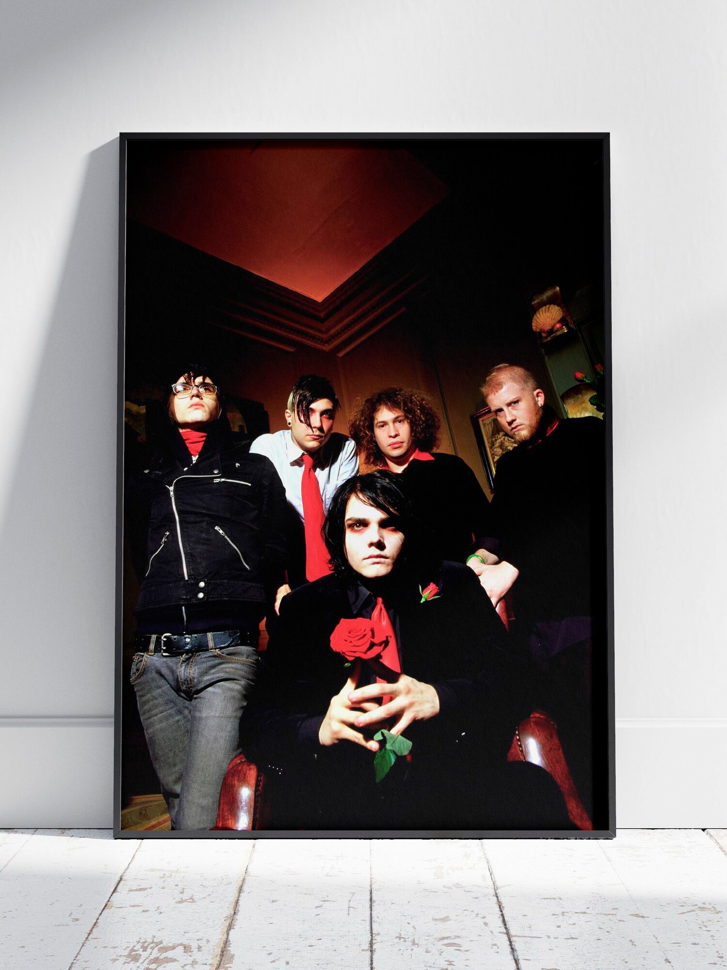 Плакат на стену для интерьера Май Кемикал Романc - My Chemical Romance (MCR 6) - Постер по музыке и артисту формата A4 (21x30 см)