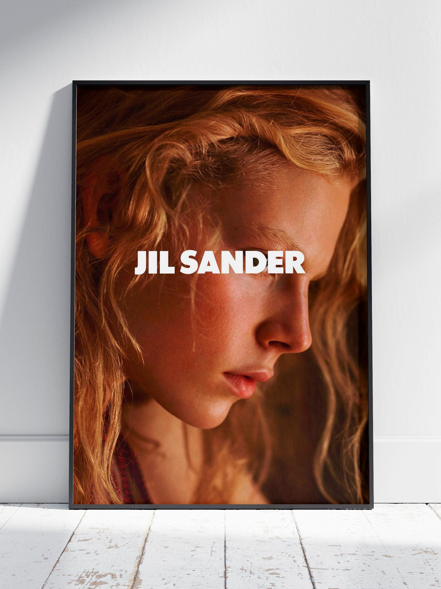 Плакат на стену для интерьера Джил Сандер (Jil Sander 4) - Постер по модели и эстетике формата A4 (21x30 см)