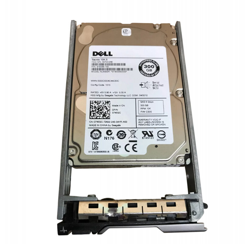 Жесткий диск Dell 0745GC 300Gb SAS 2,5" HDD