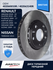 Диск тормозной передний NISSAN TERRANO / Renault ARKANA DUSTER FLUENCE, KAPTUR L...
