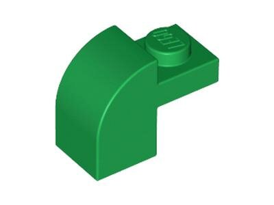 Деталь Lego 6091 Slope, Curved 2 x 1 x 1 1/3 with Recessed Stud
