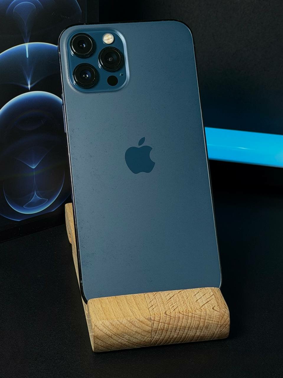 Смартфон Apple iPhone 12 Pro Max 256 ГБ, nano-SIM + eSIM, синий