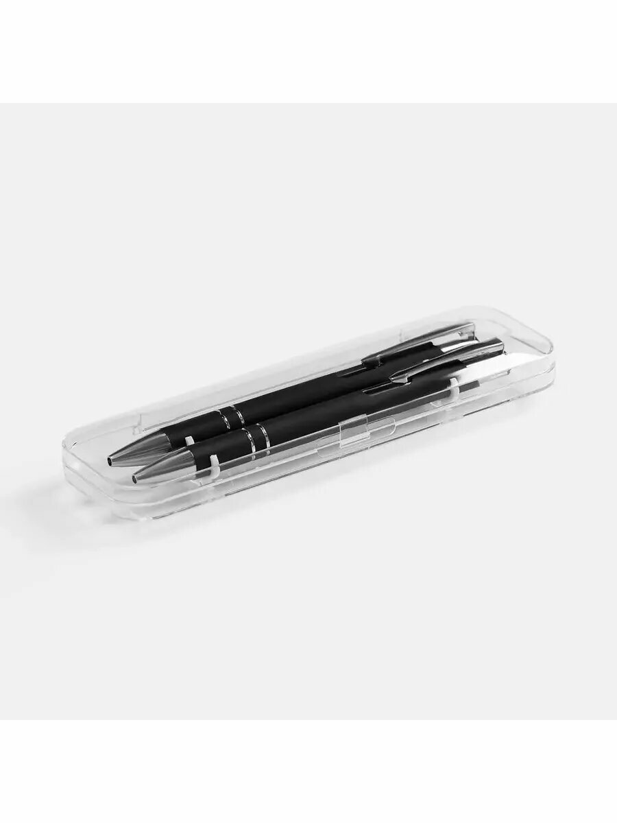 Стильный набор ручек с мягким покрытием