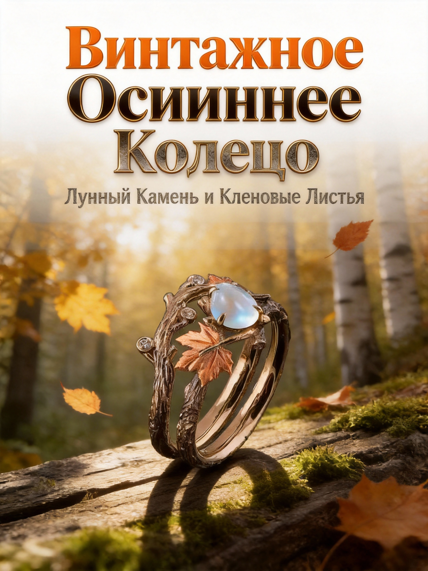 Винтажное женское кольцо с мотивами звезды и луны, вставка из сплава в антикварном стиле для подарка и вечернего образа