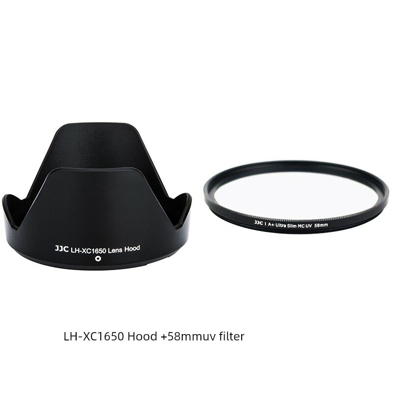 JJC Fuji XC 16-50mm II Крышка объектива с 58мм УФ-фильтром для камер XT30 XA5 XT3 XA20 XT20