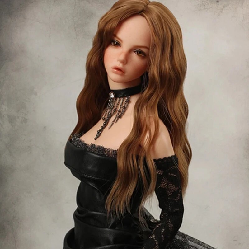 Парик для куклы BJD 12-13см, цвет как на фото — фото 1