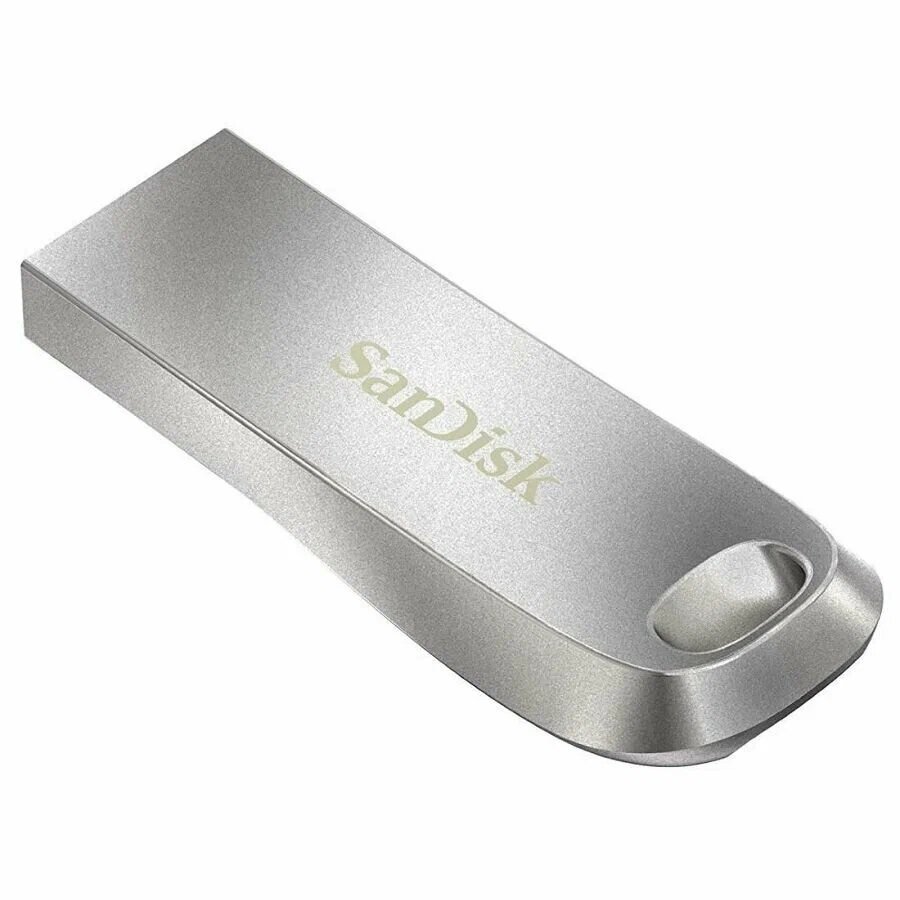 Флеш-накопитель SanDisk Ultra Luxe 64GB (SDCZ74-064G-G46) USB 3.2 Gen1, металл, серебристый