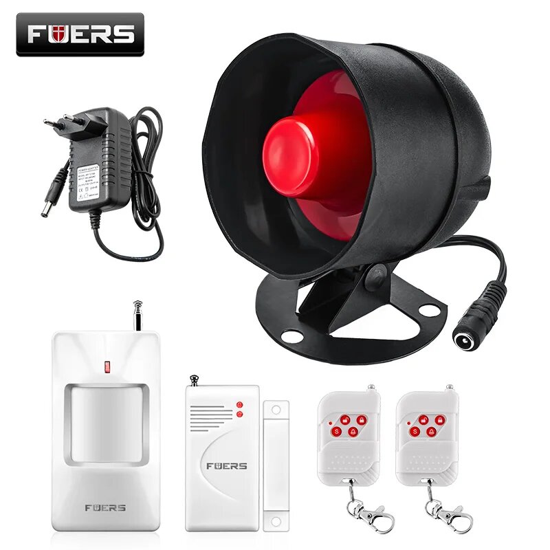 Fuers Беспроводная охранная сигнализация, EU Plug, Not WIFI Tuya Kit 2