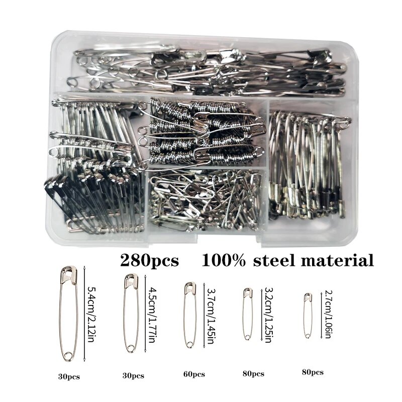Набор булавок 280 шт. Steel material