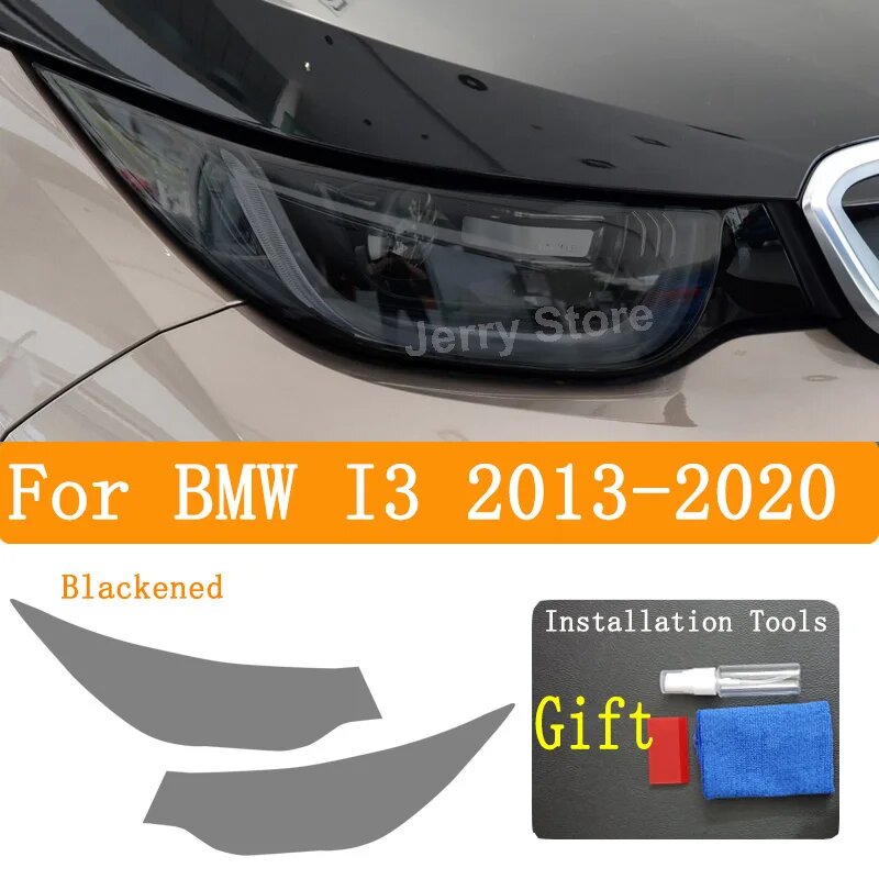 Ремонт фар для BMW I3 2013-2020, защитная пленка из ТПУ для автомобильных фар, виниловая реставрация, прозрачная наклейка из ТПУ для ремонта света