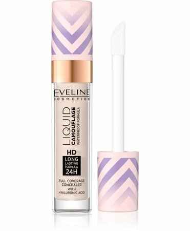 Консилер Eveline Cosmetics Liquid Camouflage, оттенок 01 светлый фарфор, 7,5 мл