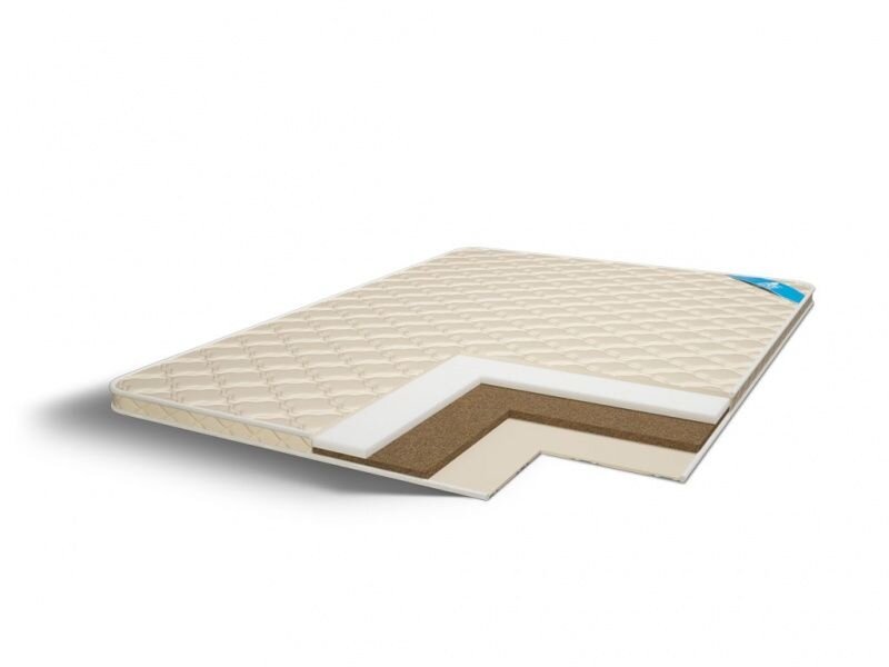 Матрас Comfort Line Eco Mix 4 65х175, высота 4 см, анатомический средней жесткости кокосовый Беспружинный