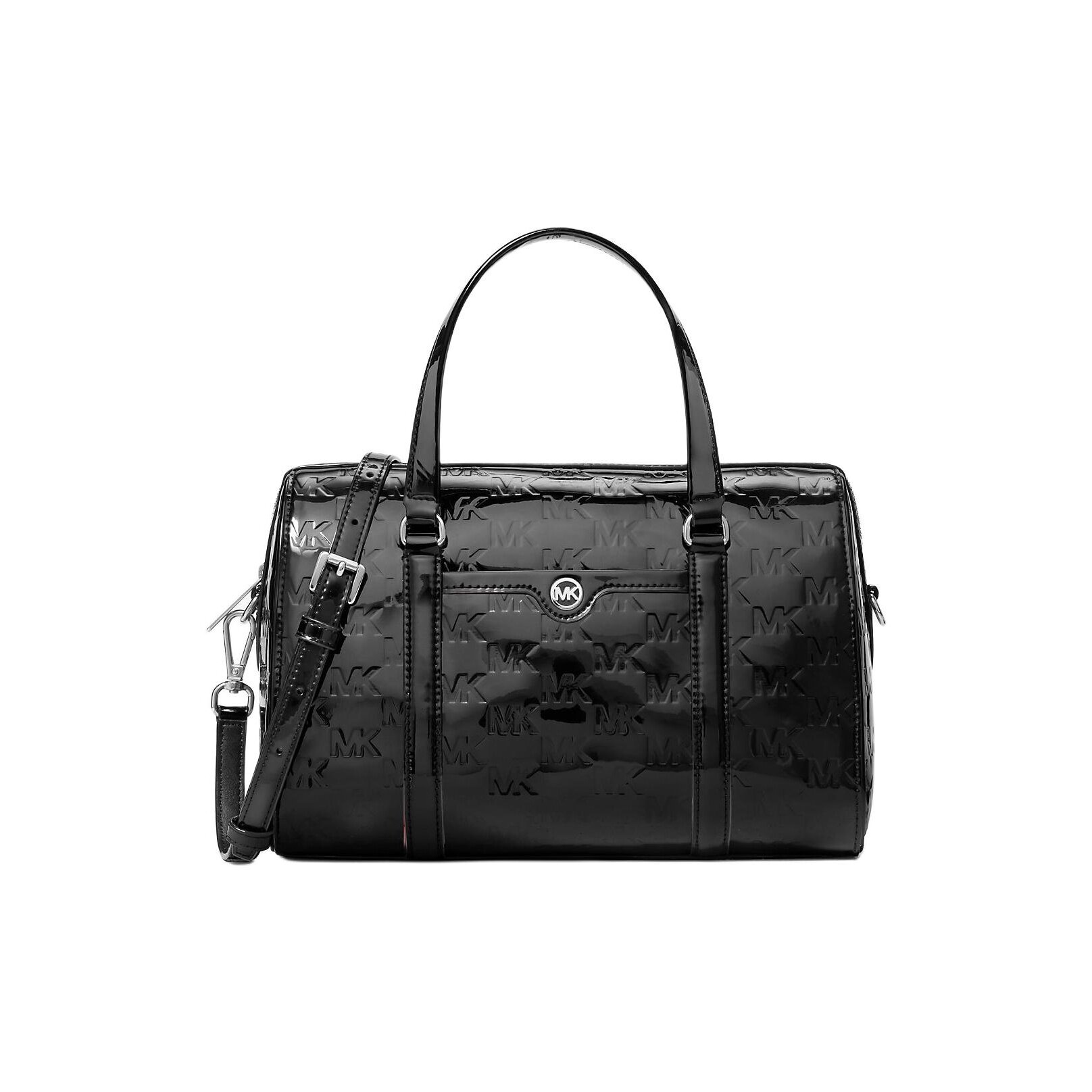 Сумка MICHAEL KORS, фактура тиснение, черный — фото 1