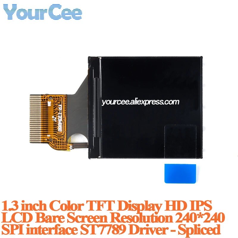 1.3" TFT IPS LCD экран 240x240 SPI ST7789