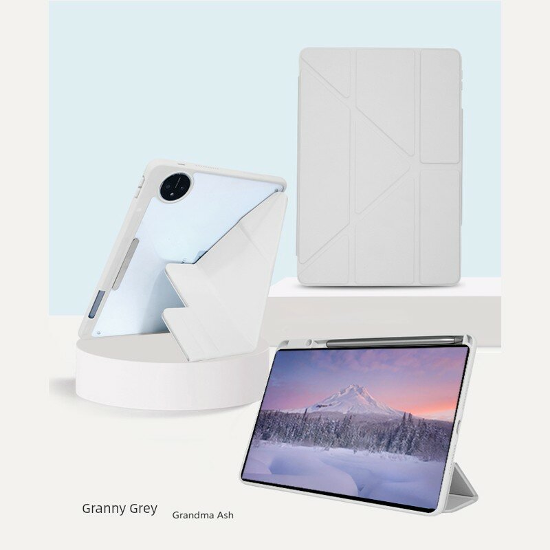 Чехол для Huawei MatePad Air (12") с отсеком для ручки и поддержкой поворота — цвет Мавровый