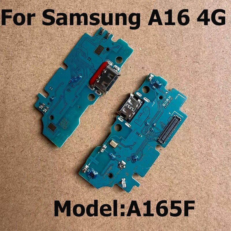 Для Samsung Galaxy A16 4G 5G USB-порт для зарядки, док-станция, разъем для зарядного устройства, гибкий кабель, запасные части с IC A165F A166B