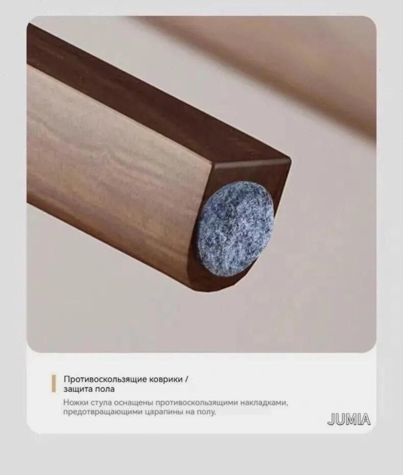 Табурет с мягкой обивкой 31x31x45 см для дома, кухни, сада, серый, 1 шт. — фото 1