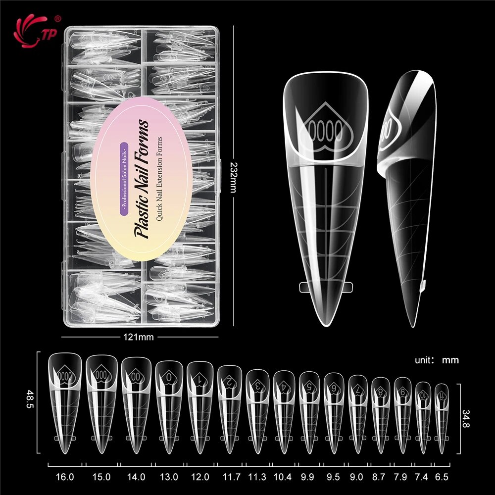 Формы для наращивания ногтей French Dual E-150pcs-box