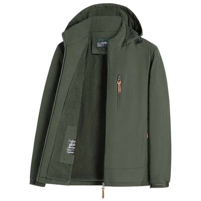 Мужская куртка RICOJUST ArmyGreen, XS, темно-зеленый