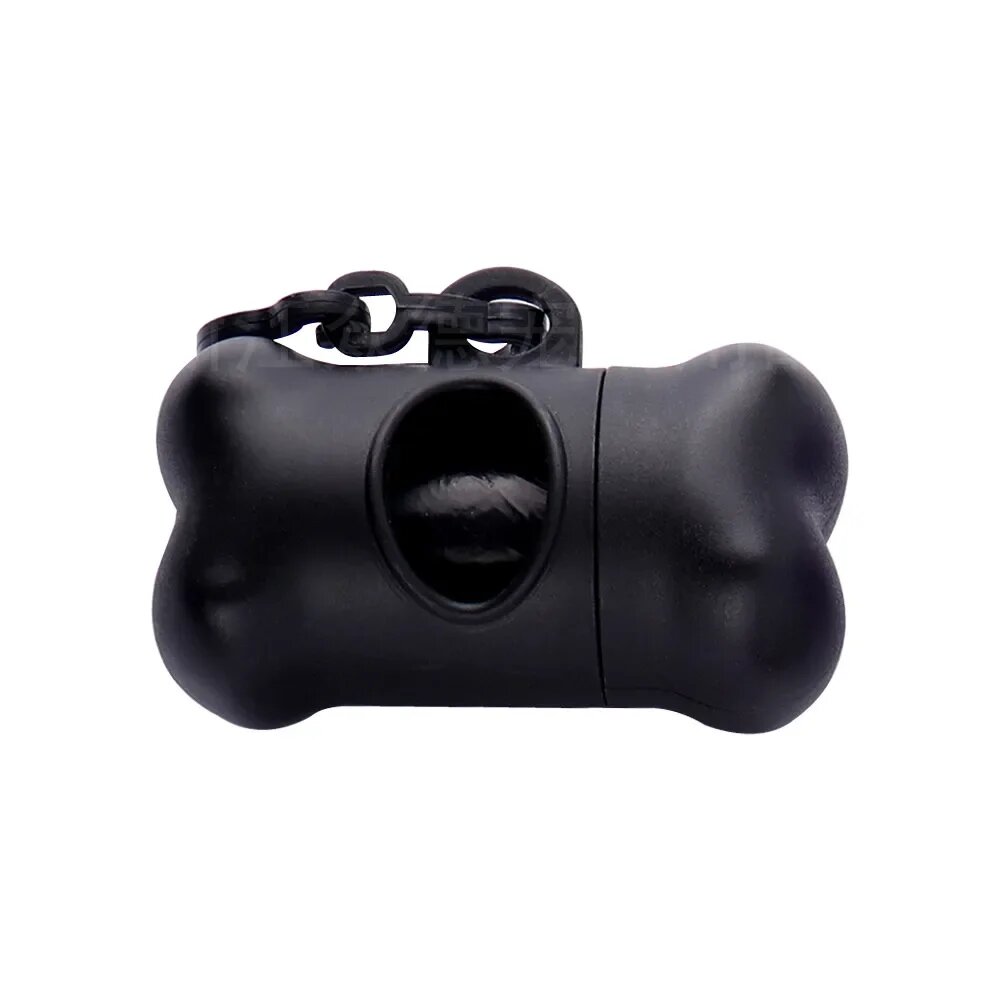 Диспенсер для пакетов собачьих, черный, Black1