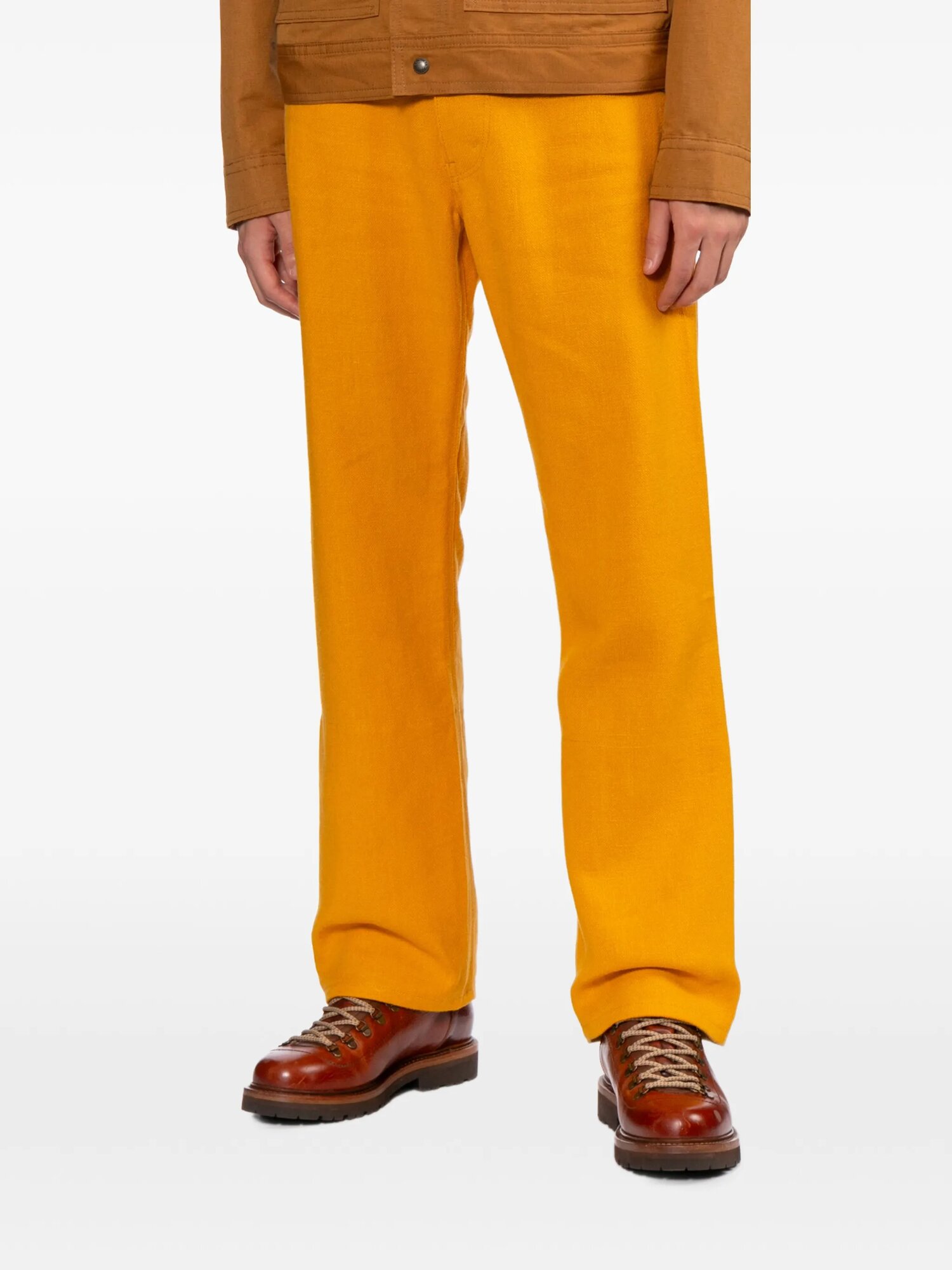 Брюки Junya Watanabe, размер L, yellow — фото 1