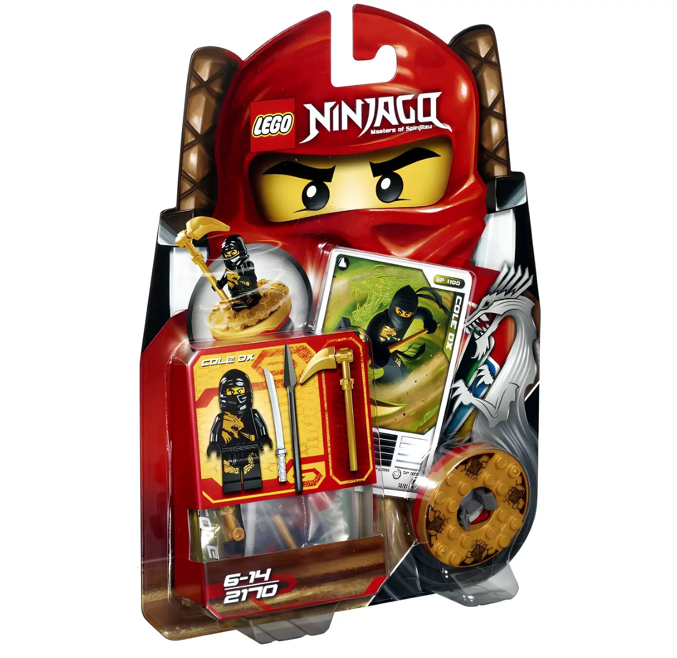 Конструктор LEGO Ninjago 2170 Коул DX
