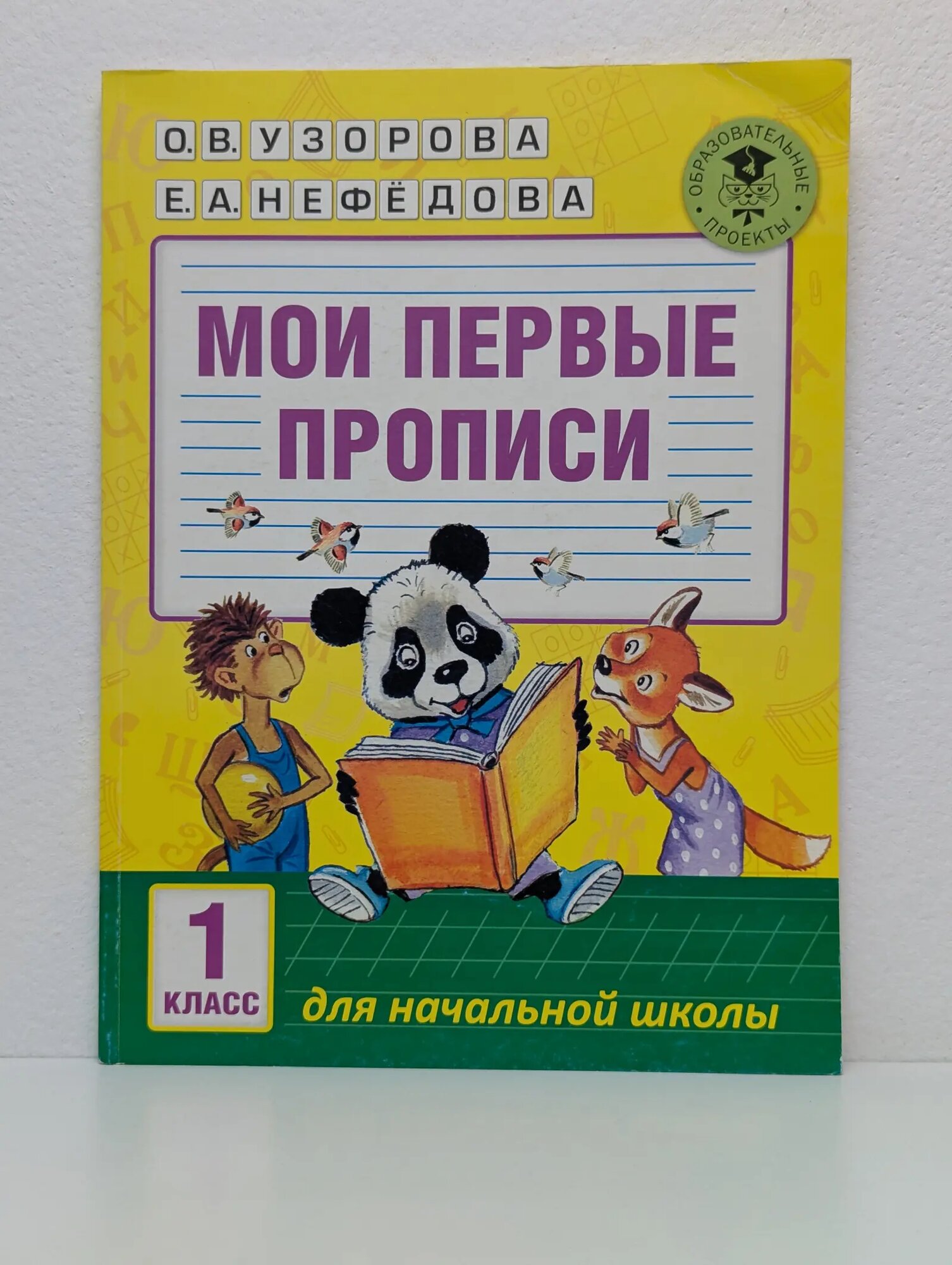 Академия начального образования. Мои первые прописи. 1 класс Узорова Ольга Васильевна, Нефёдова Елена Алексеевна 2019