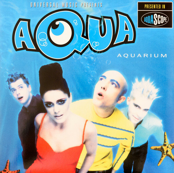 Aqua - Aquarium - Blue LP - новая виниловая пластинка - новая виниловая пластинка