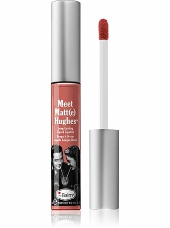 Губная помада theBalm Meet Matt(e) Hughes Long Lasting Liquid Lipstick, оттенок Doting, 7.4 мл