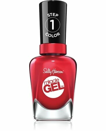 Лак для ногтей Sally Hansen Miracle Gel, оттенок 444 Off With Her Red, 14,7 мл