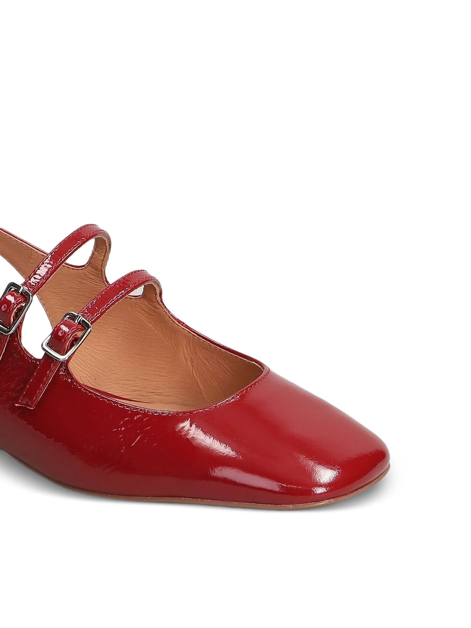 Туфли Bibi Lou Patent-finish slingback flat pumps, размер 38 — фото 1
