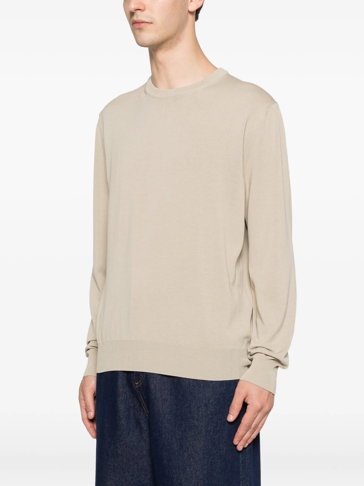 Свитер Canali Crew-neck sweater, размер 52, , разноцветный — фото 1