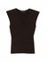 Топ LE PETIT PULLE V-neck top, размер 44, коричневый