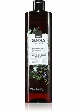 Средство для душа Avon Senses Essence Rosemary & Carrot Seed, 500 мл