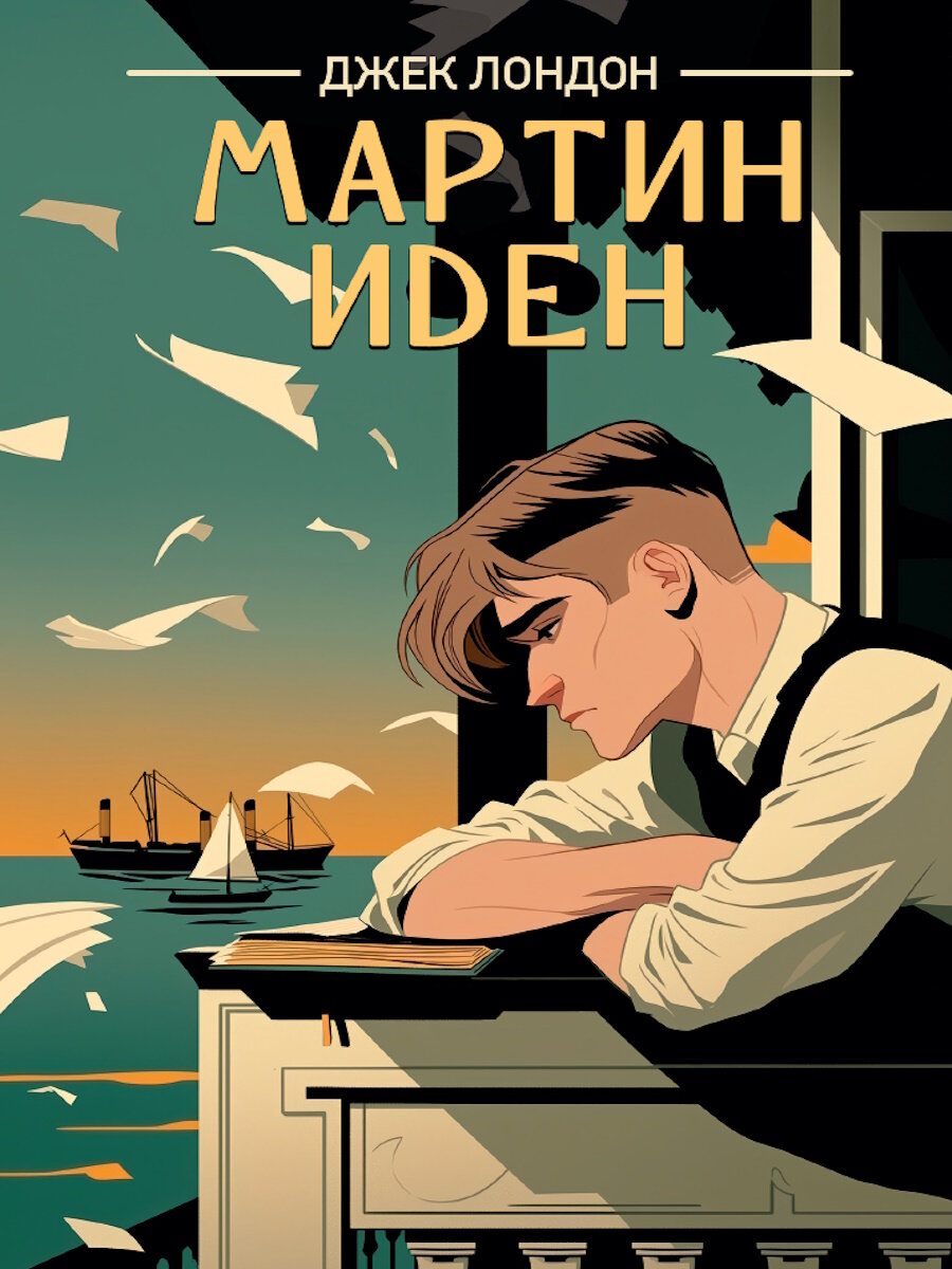 Книга "Мартин Иден", автор Лондон Д, издательство ПРОФ-пресс