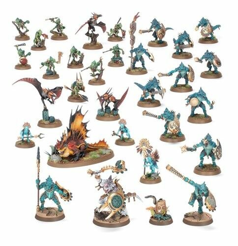 Настольная игра Seraphon Spearhead Sunblooded Prowlers Warhammer Age of Sigmar