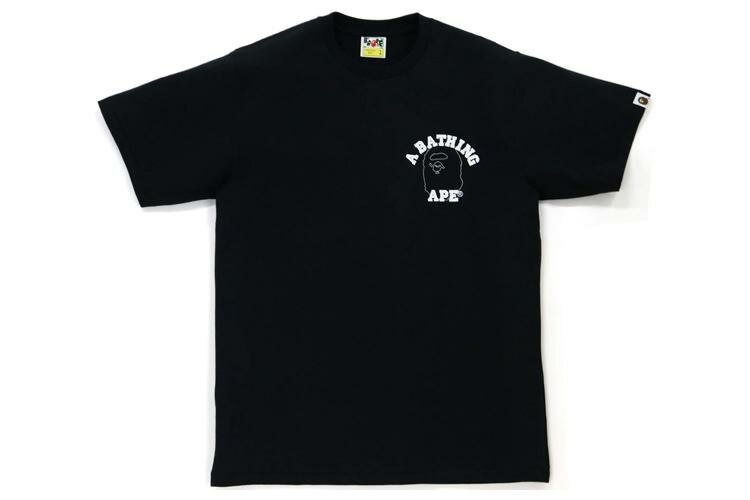 Футболка Bape Line 1st Camo Face Over College Tee
