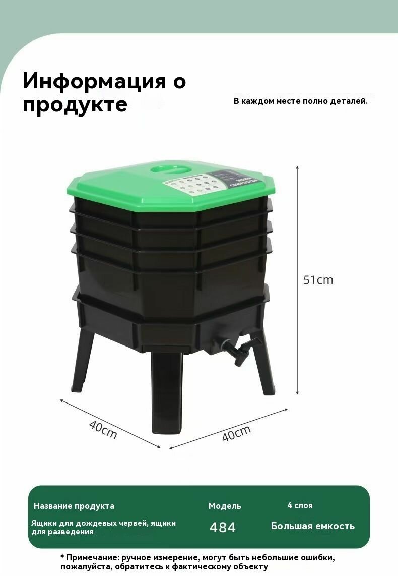 Компостер, 40 см х 40см — фото 1