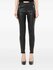 Легинсы Alexander McQueen Zip-detail leggings, размер 36