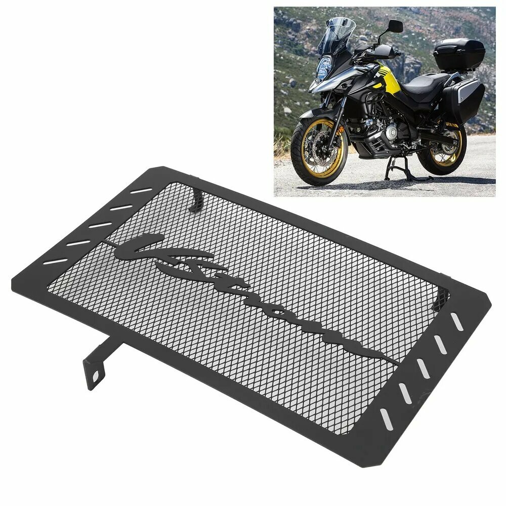 Защитная крышка решетки радиатора мотоцикла, подходит для Suzuki V-Strom650 DL650 2013-2019