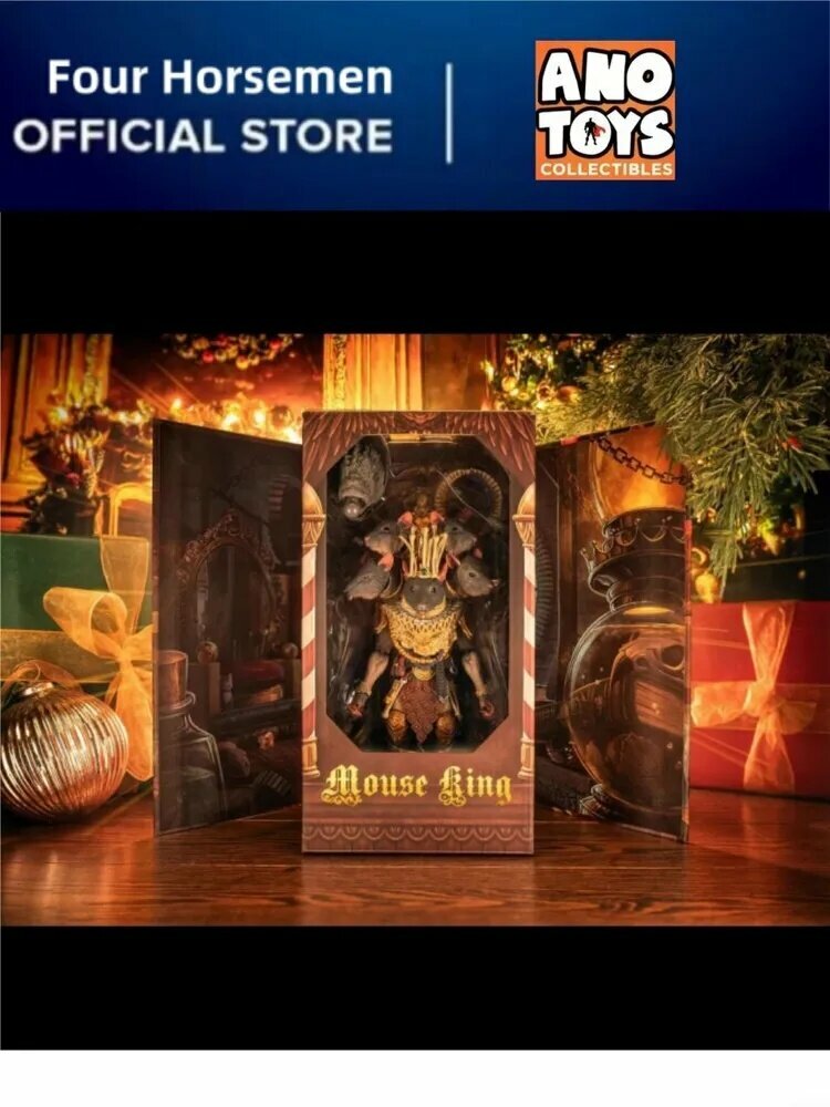 Игрушечные фигурки-украшения. Four Horsemen Four Knights Mythical Legion 1/12 Limited Nutcracker Mouse King Action Figure